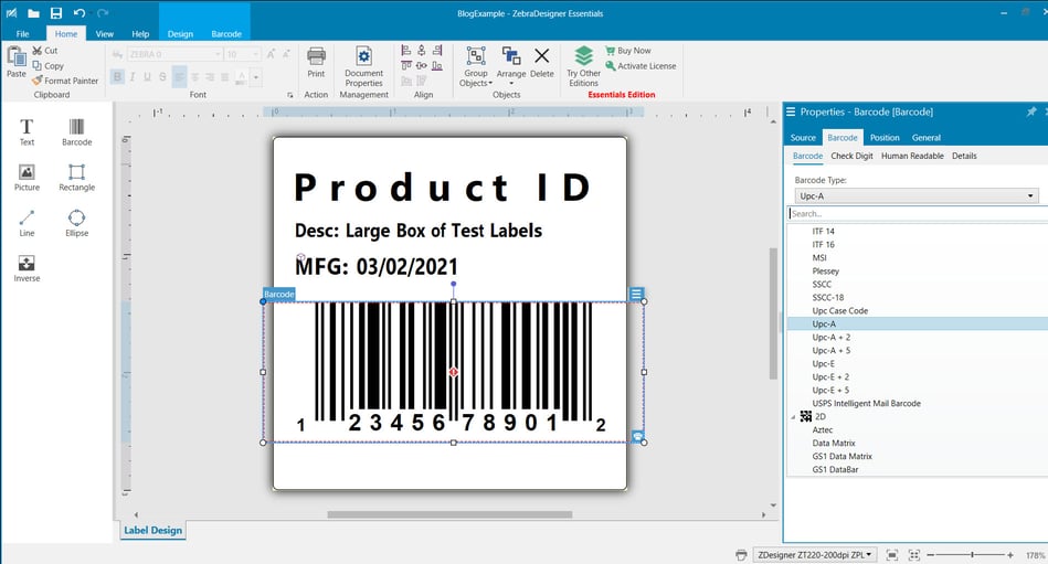 Beginner's guide to label software. Walkthrough creating your first ...